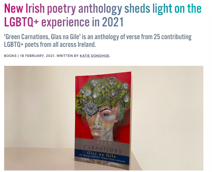 Review of Green Carnations in GCN (Gay Community News) – Diarmuid ...